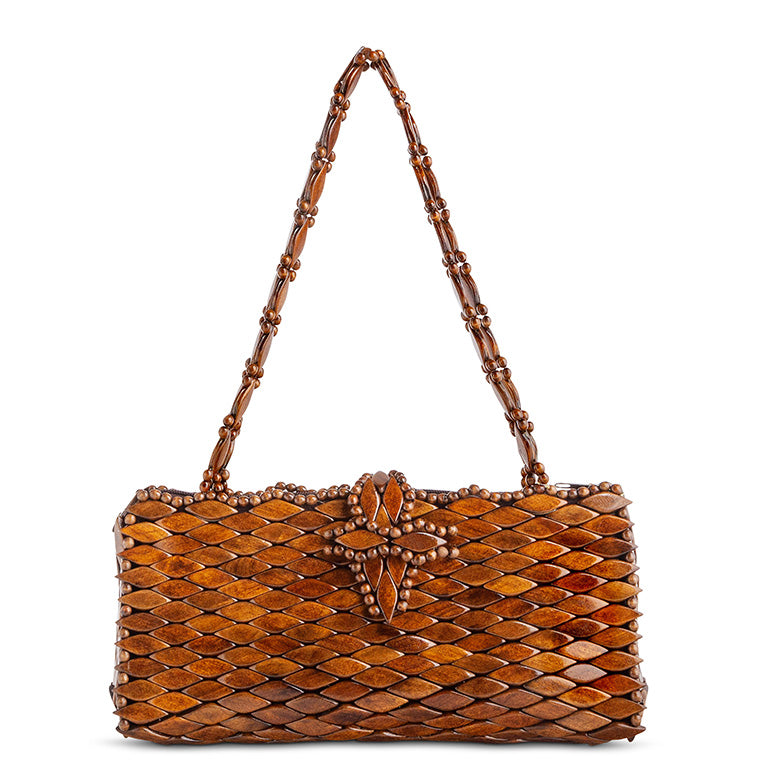 Capri Dark Walnut Shoulder Bag | Handbags for Women – ShanPaulo